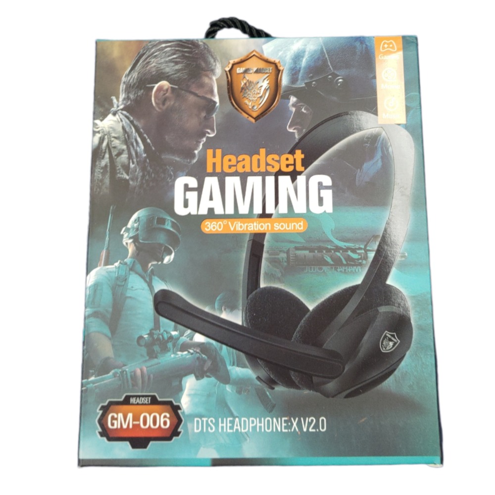 Used GM-006 GAMING HEADSET - Own4Less
